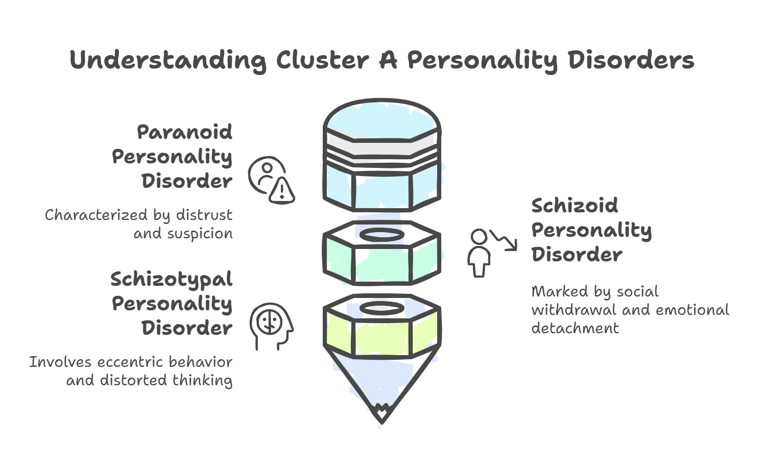 Guide to Cluster A, B, and C Personality Disorders